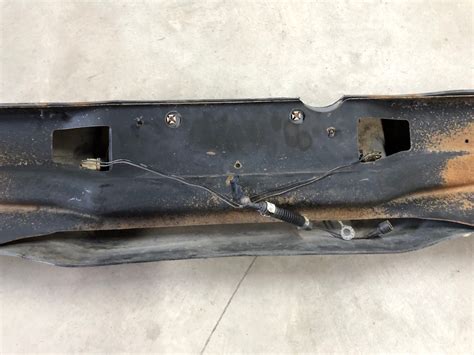 Used Oem Grey Typhoon Rear Bumper Assembly Wsupport Sportmachinesstore