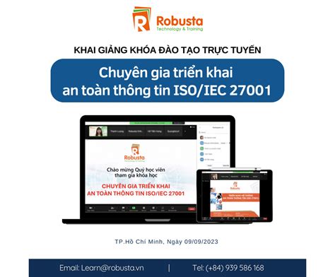 ROBUSTA KHAI GIẢNG KHÓA ĐÀO TẠO TRỰC TUYẾN CHUYÊN GIA TRIỂN KHAI AN