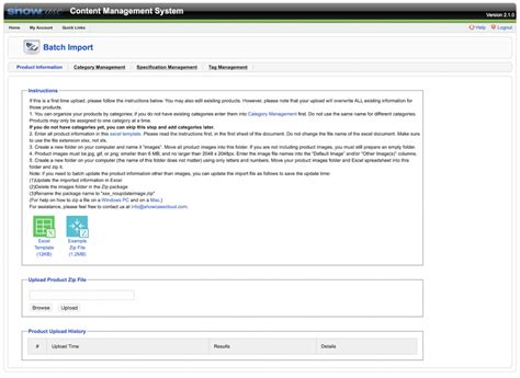 New Feature Batch Import Showcase