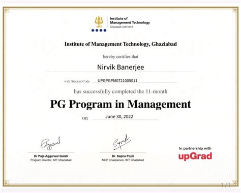 Nirvik Banerjee On Linkedin Imtghaziabad Imt Upgrad