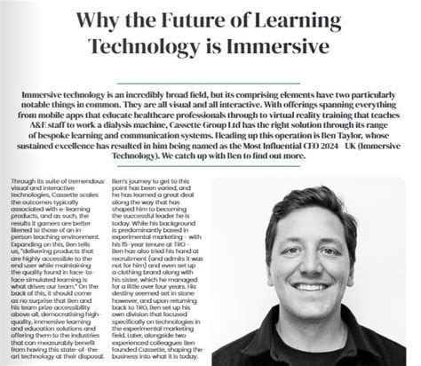 Ben Taylor On Linkedin Issue 5 2024