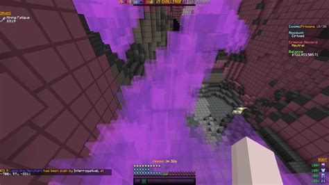 Block Exec Route Cosmic Prisons YouTube