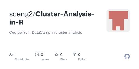 GitHub Sceng Cluster Analysis In R Course From DataCamp In Cluster Analysis