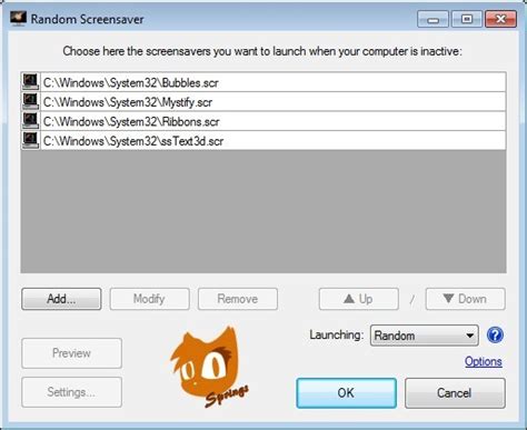 Random Screensaver Download Chip