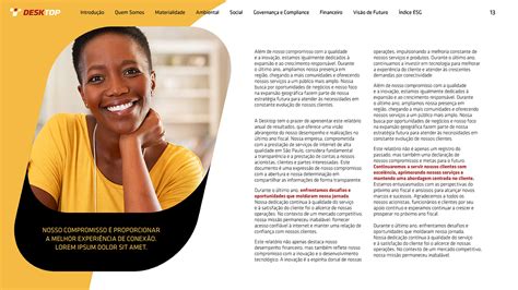 Relatório Sustentabilidade Sustainability Report 2023 Behance