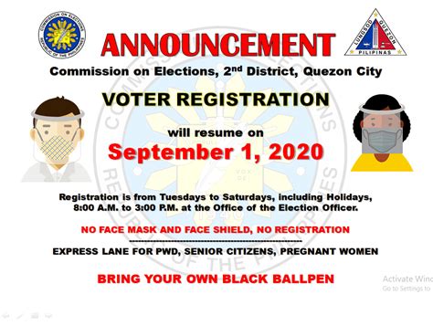 NOTICE ON THE... - COMELEC-Quezon City, 2nd District