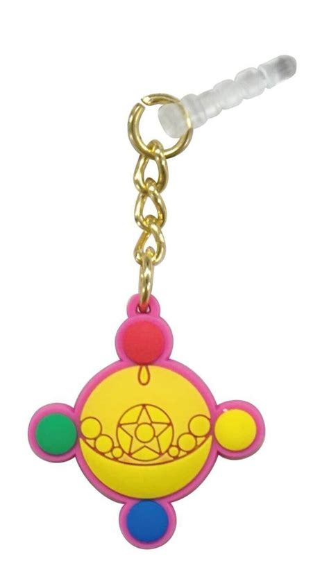 Sailor Moon Sailor Sisters Collection Crystal Brooch Dust Plug Etsy