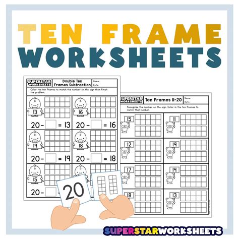 Free Printable Ten Frame Worksheets 11 20 Year Infoupdate Org