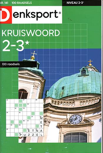 Denksport Kruiswoord 100 Raadsels 141 2022 Online Bestellen Bij Aboland
