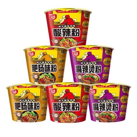 Ready Stock 白家陈记 正宗酸辣味肥肠味麻辣烫味 粉丝 桶装 108g Shopee Malaysia