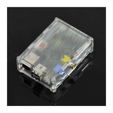 Obudowa Raspberry Pi Model B Przezroczysta Botland Sklep Dla Robotyków