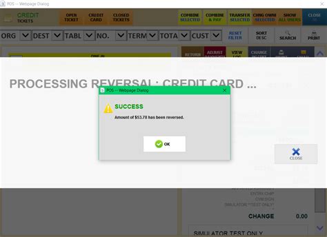 Voiding Credit Card Verona Pos Knowlege Base