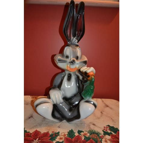 Rare Looney Tunes Sitting Bugs Bunny Figurine On EBid United States