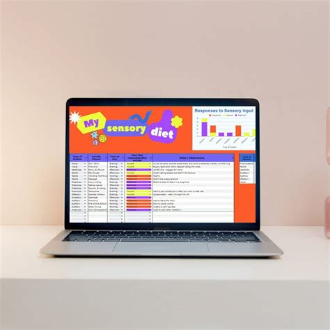 Sensory Input Tracker Sensory Diet Digital Download Track Sensory
