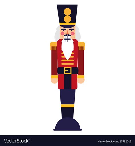 Christmas Nutcracker Design Royalty Free Vector Image