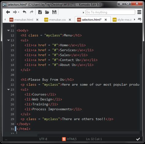 Css Selectors The Jaytray Blog