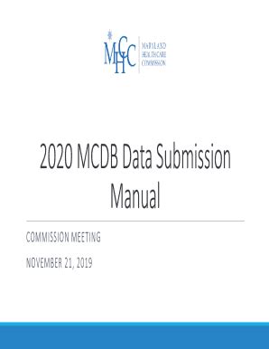 Fillable Online Mhcc Maryland MCDB Data Services Explanation Of Charges Fax Email Print PdfFiller