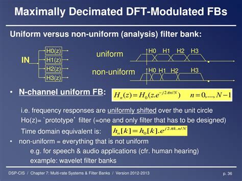 Ppt Dsp Cis Chapter Introduction To Multi Rate Systems Filter