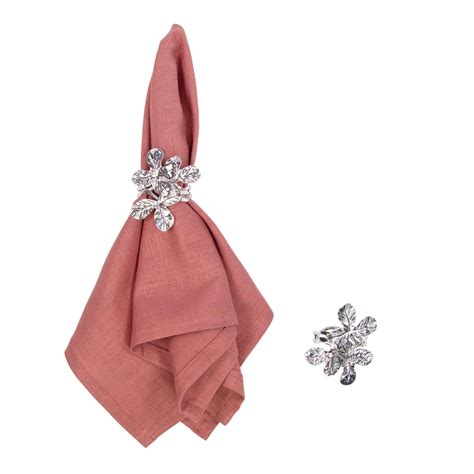 Serviettenringe Silber KLEE