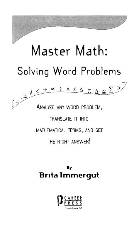 SOLUTION Math Worded Problems Studypool