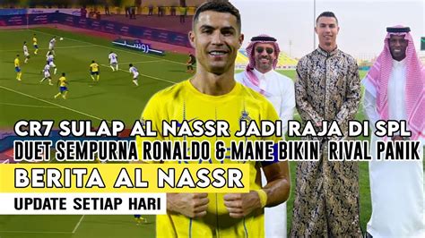 MERINDING Ucapan Salam Ronaldo Setelah Cetak Hatrick Di Al Nassr Mane