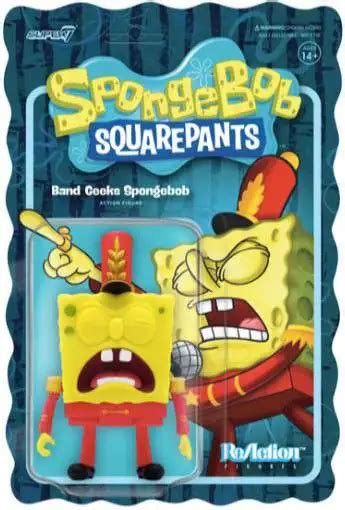 Reaction Spongebob Squarepants Wave 2 Band Geeks 3 75 Action Figure