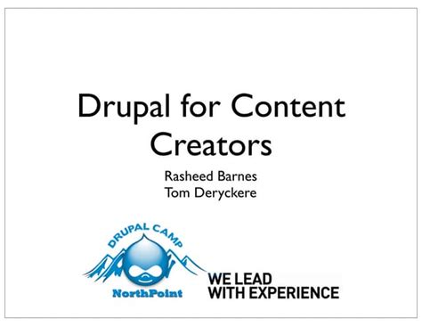 introduction to drupal ppt