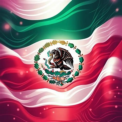 Premium Ai Image Mexican Flagai Generated