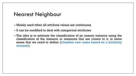 Introduction To Classification K Nearest Neighbour Pdf
