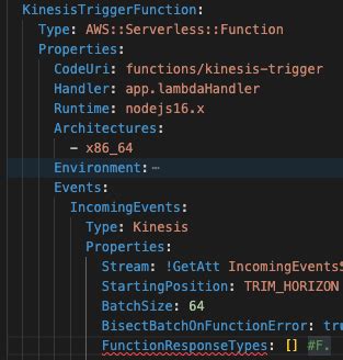 Sam Functionresponsetypes Marked As Error Issue Aws Aws