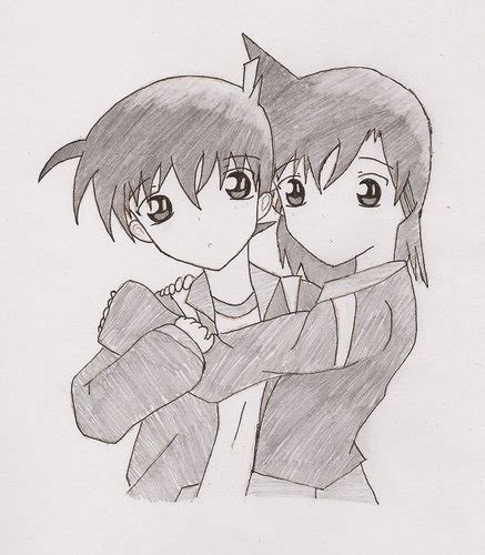 Shinichi X Ran Shinichi And Ran Fan Art 18246340 Fanpop