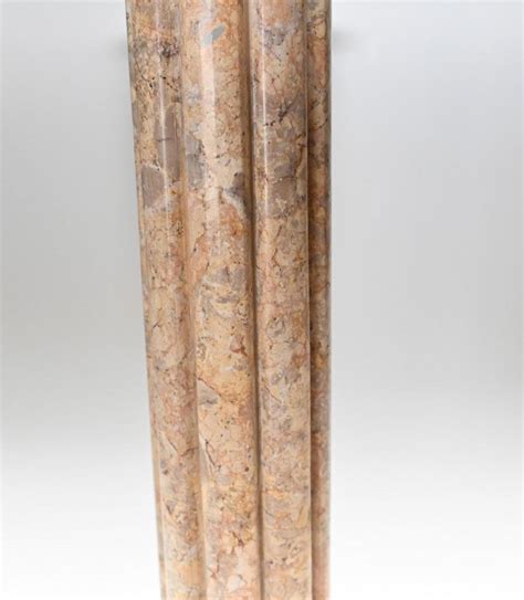 French Classical Marble Column Tables Set Of 2 For Sale At Pamono