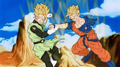 Two Versions Of Gohan Fighting Each Other By Foglart On Deviantart