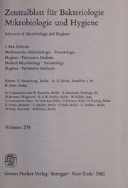 Zentralblatt Fuer Bakteriologie Mikrobiologie Und Hygiene Abstracts