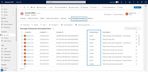 Track Agreements And Restore Envelopes
