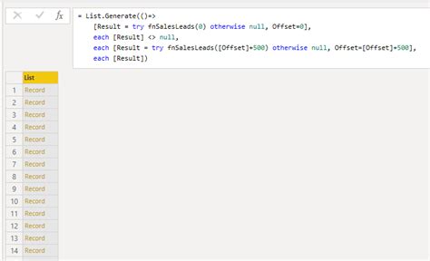 Using Listgenerate To Run Multiple Api Calls Into A List It Never
