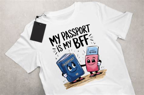 Passport Travel Meme Png Clipart Graphic By Zavonxt · Creative Fabrica