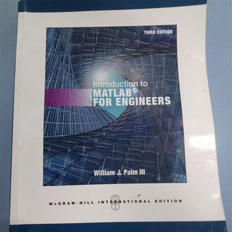 Introduction To Matlab For Engineers 3e 蝦皮購物