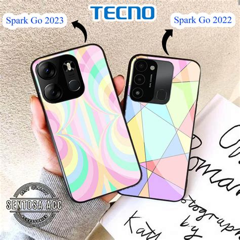 Jual Softcase Glass Kaca TECNO SPARK GO Casing HP TECNO SPARK GO S