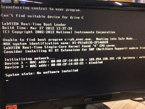 Error Adding Software To Pxie Controller Ni Community