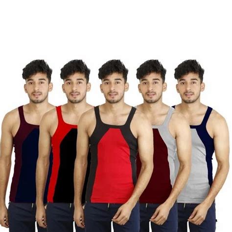 Check Round Neck Mens Cotton Gym Vest At Rs Piece In Thoothukudi ID
