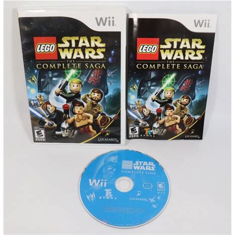 667 Nintendo Wii Lego Star Wars Complete Saga Cib