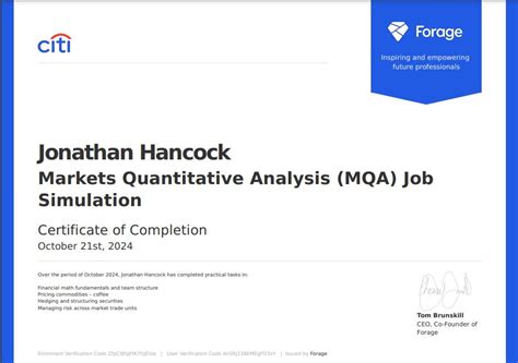 Jonathan Hancock On Linkedin 🎉im Happy To Announce I Just Completed