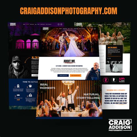 Craig Addison Photography Pnb Web Design Cardiff Modern Responsive