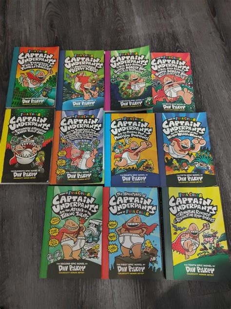 Captain Underpants Collection Full Colour Hobbies And Toys Books