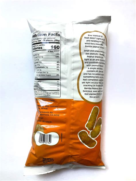 Trader Joes Israel Bamba Peanut Snacks 3 5oz 100g