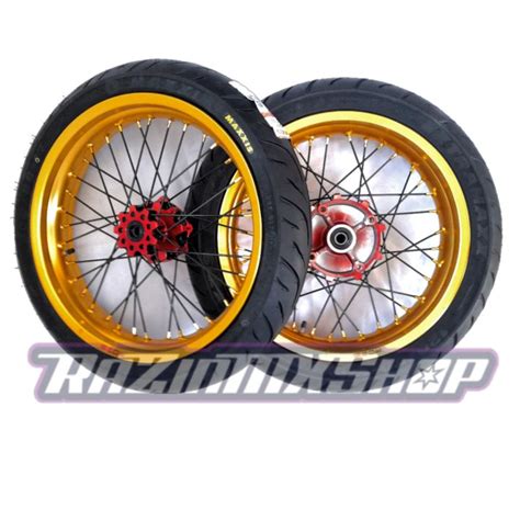 BAN SET SUPERMOTO CRF 150 L RODA SUMO CRF150L MAXXIS BARU Lazada