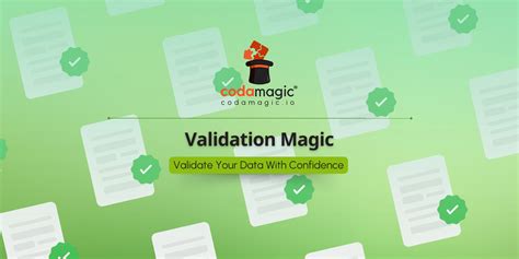 Validation Magic Pack Extend Coda With Validation Coda