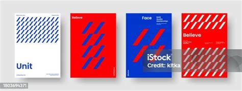 Template Sampul Buku Geometris Desain Poster Abstrak Tata Letak Flyer