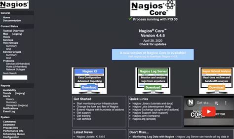 sistem de monitorizare nagios in docker la cel ro